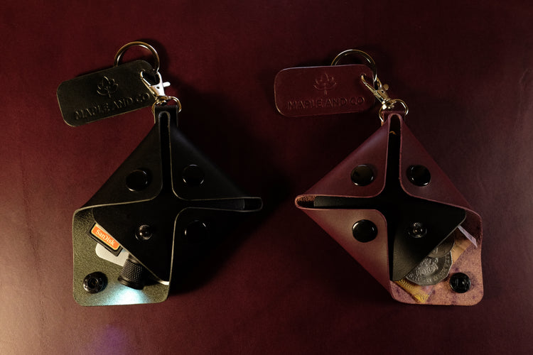 The Leather Snaplet – Maple and Co